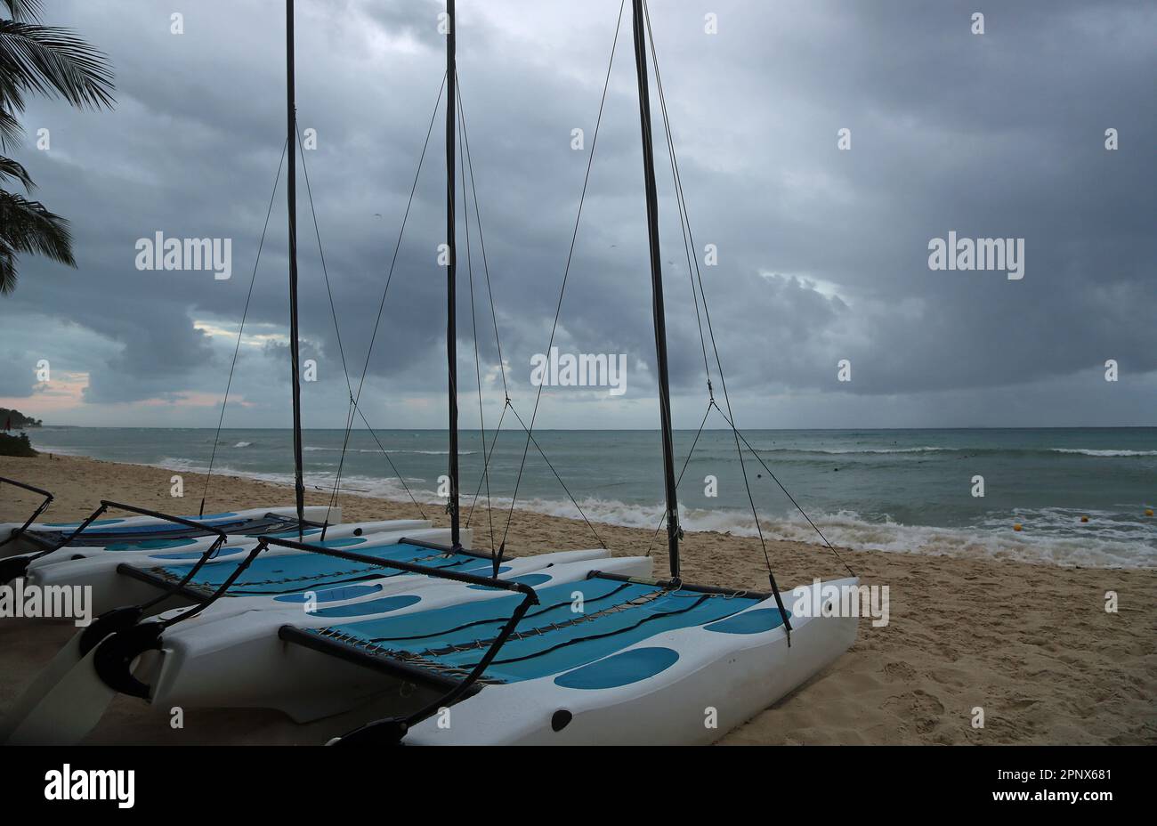 Catamaran at the beach hi-res stock photography and images - Alamy
