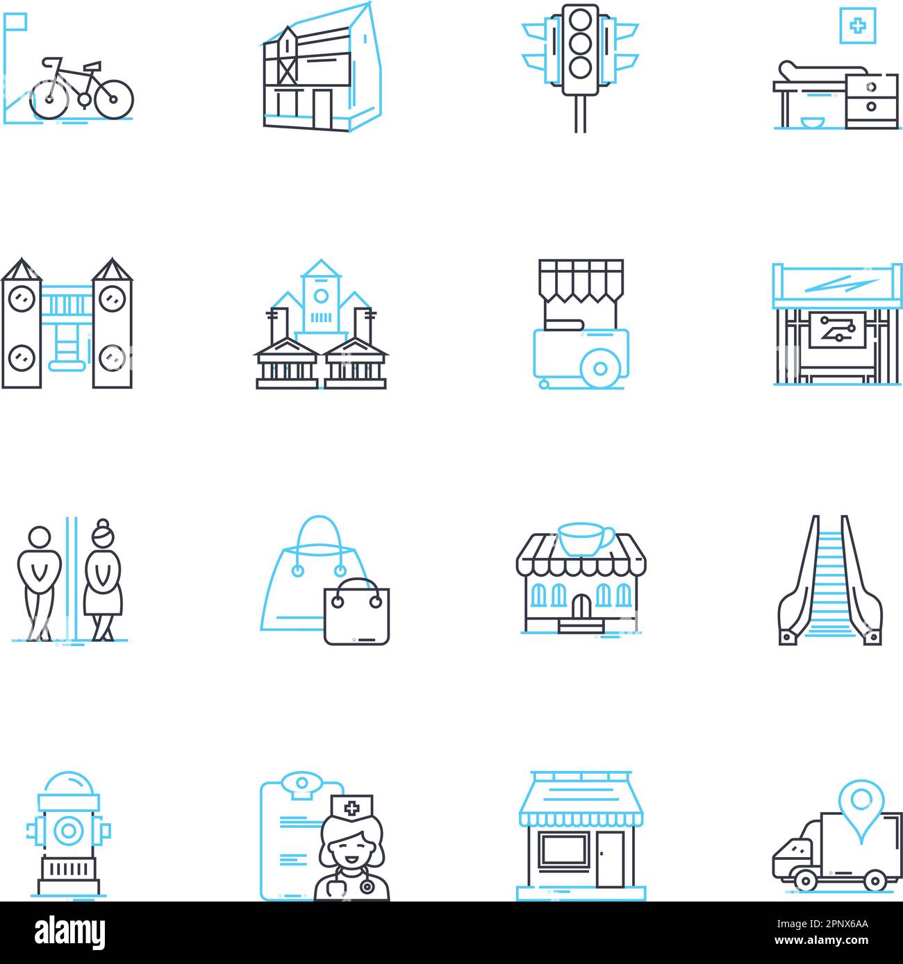 Green energy linear icons set. Renewables, Solar, Wind, Biomass, Hydro ...