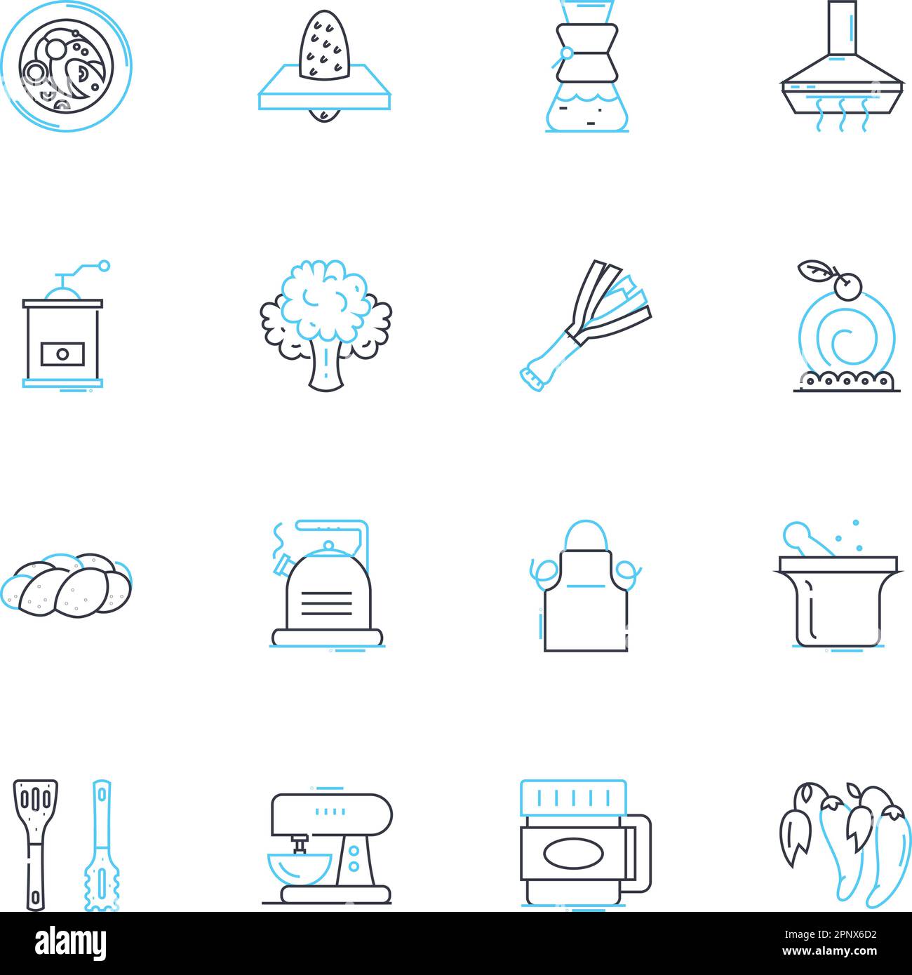 Brew house linear icons set. Craft, Beer, Brewing, Hops, Malt, Distillery, Taproom line vector ...