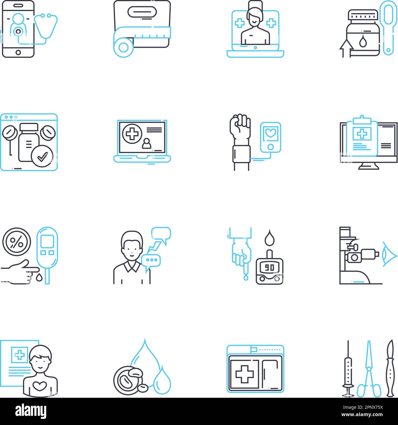 GreenTech linear icons set. Sustainable, Eco-friendly, Renewable ...