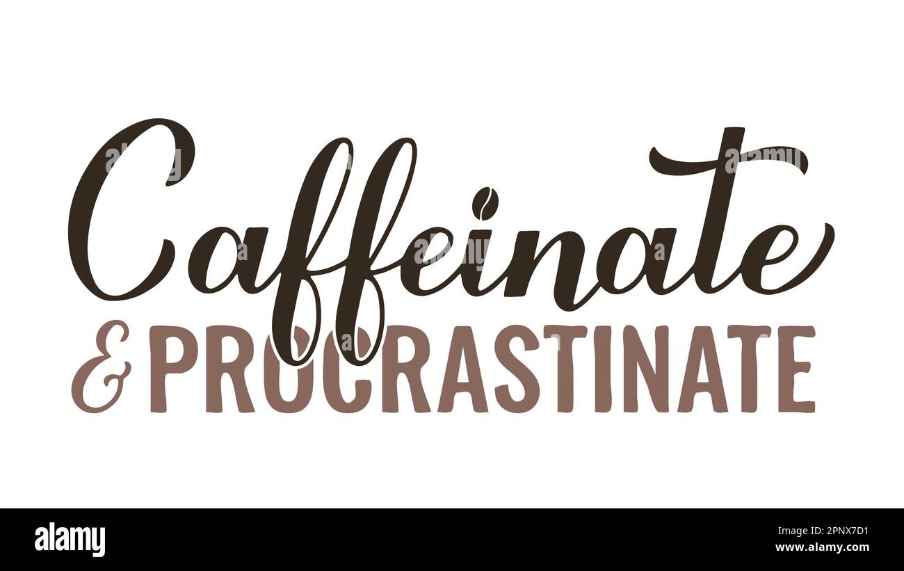 Procrastinate Stock Vector Images - Alamy