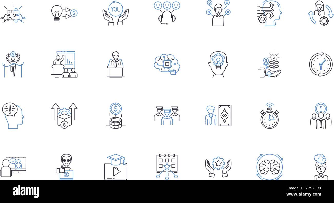 Fire line icons collection. Blaze, Inferno, Combustion, Ignite, Flame ...