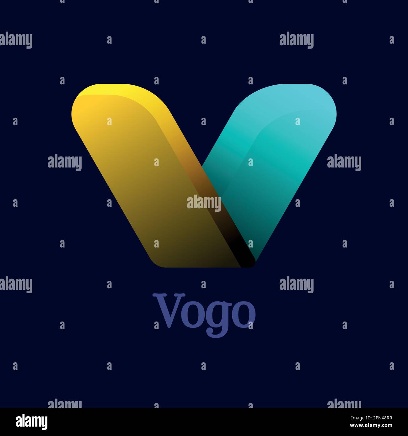 Minimalist logo trends hi-res stock photography and images - Alamy