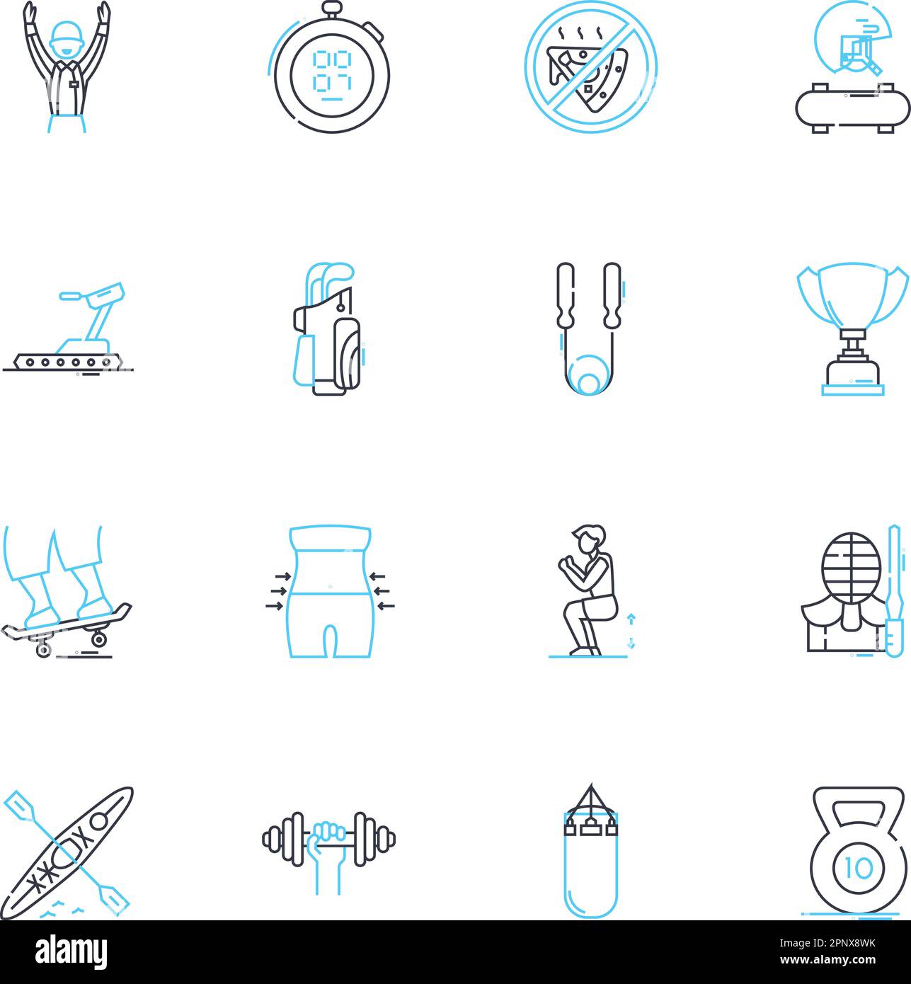 Circuit training group Stock Vector Images - Alamy