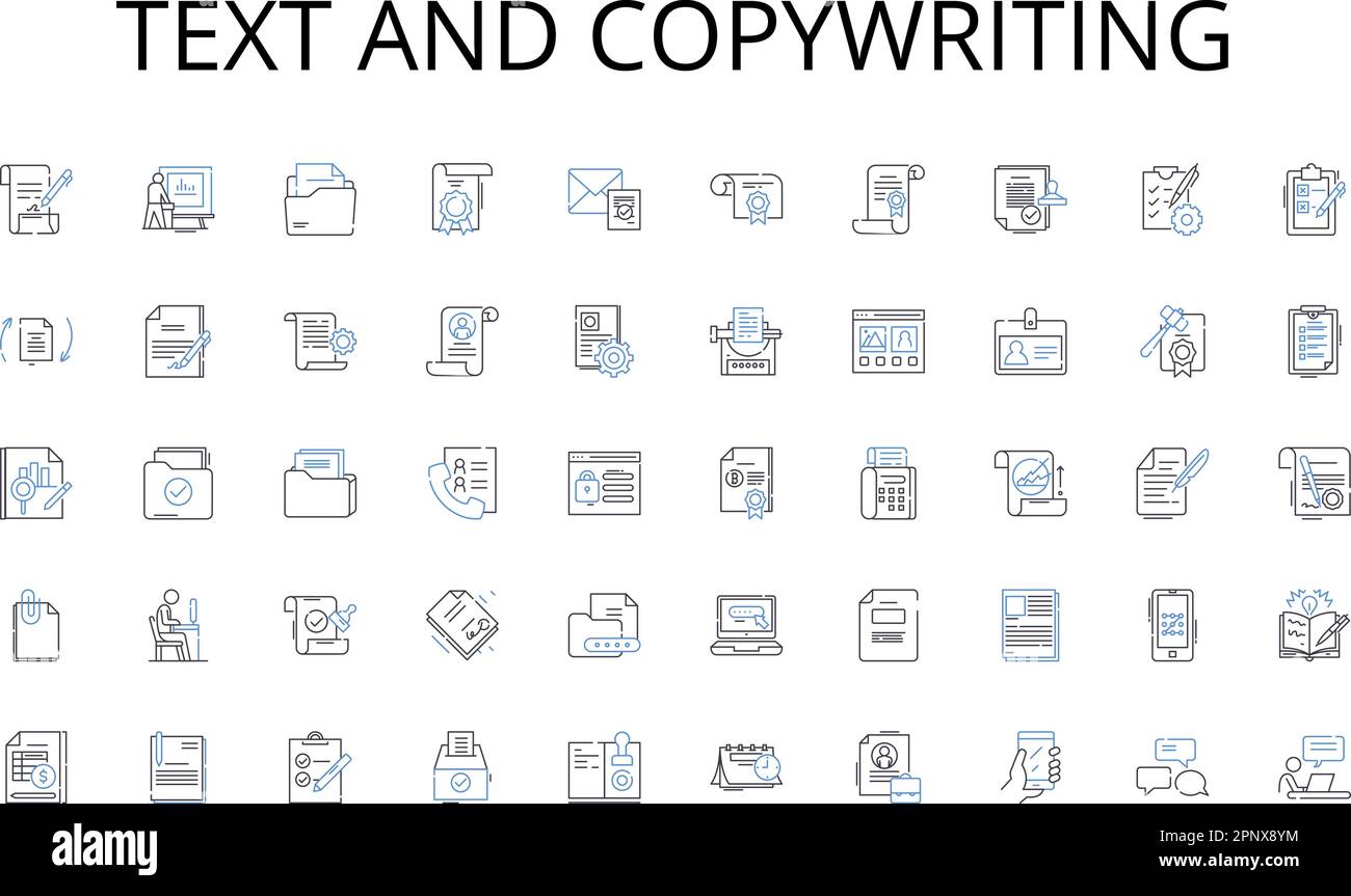 Text And Copywriting Line Icons Collection Gps Compass Maps Compasses Navigation Roadmaps