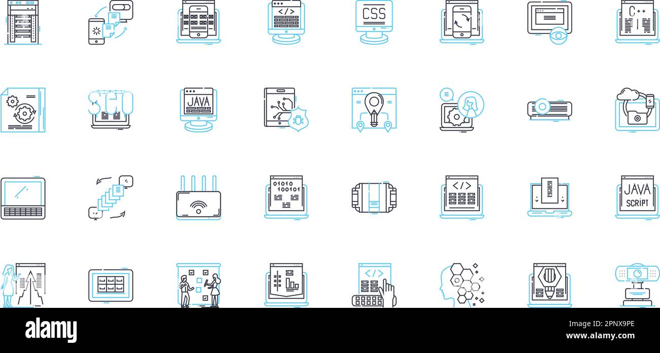 Customer sustainability linear icons set. Recycling, Green, Environment ...