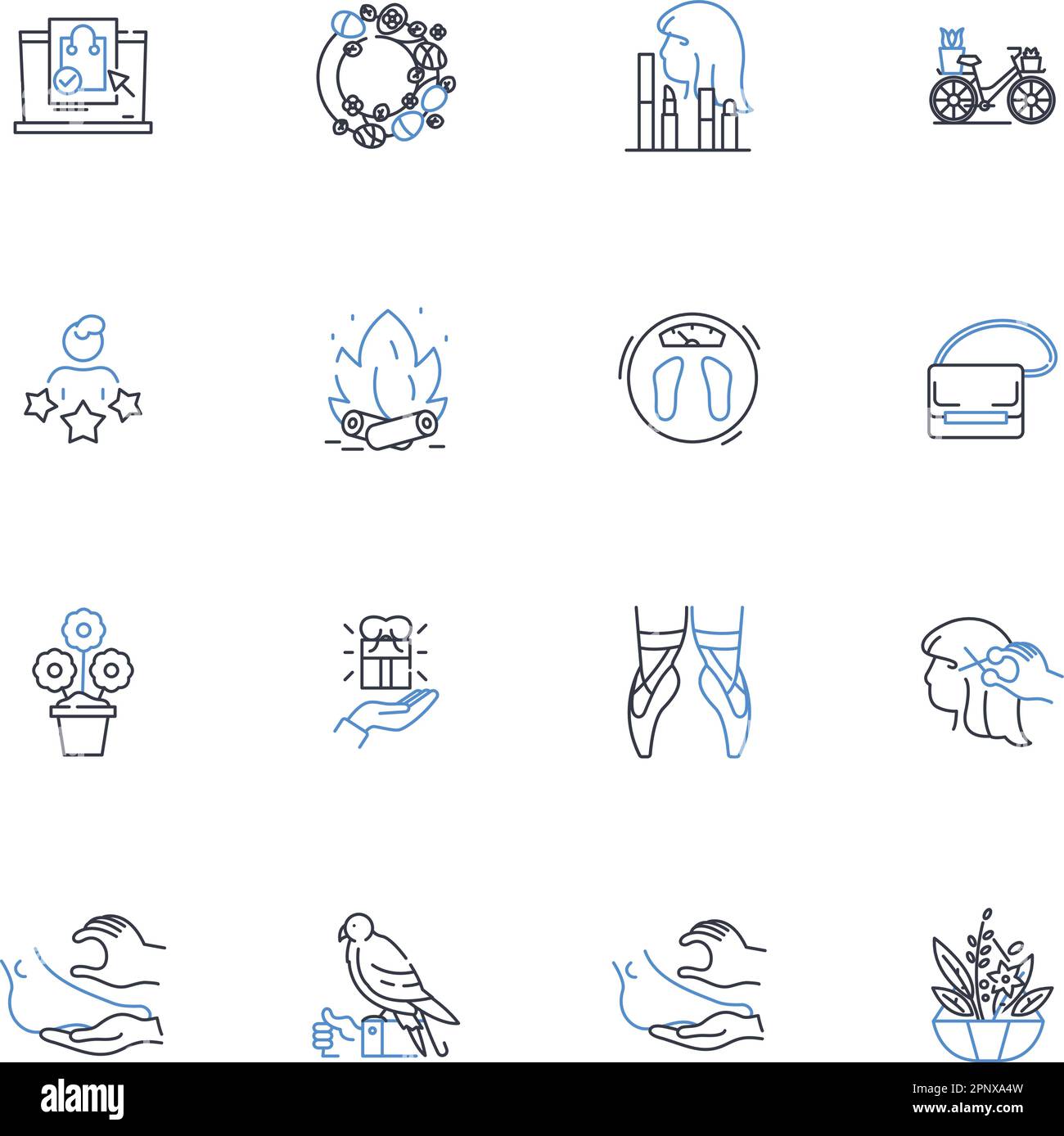 Refreshing drink line icons collection. Lemonade, Iced tea, Fruit juice ...