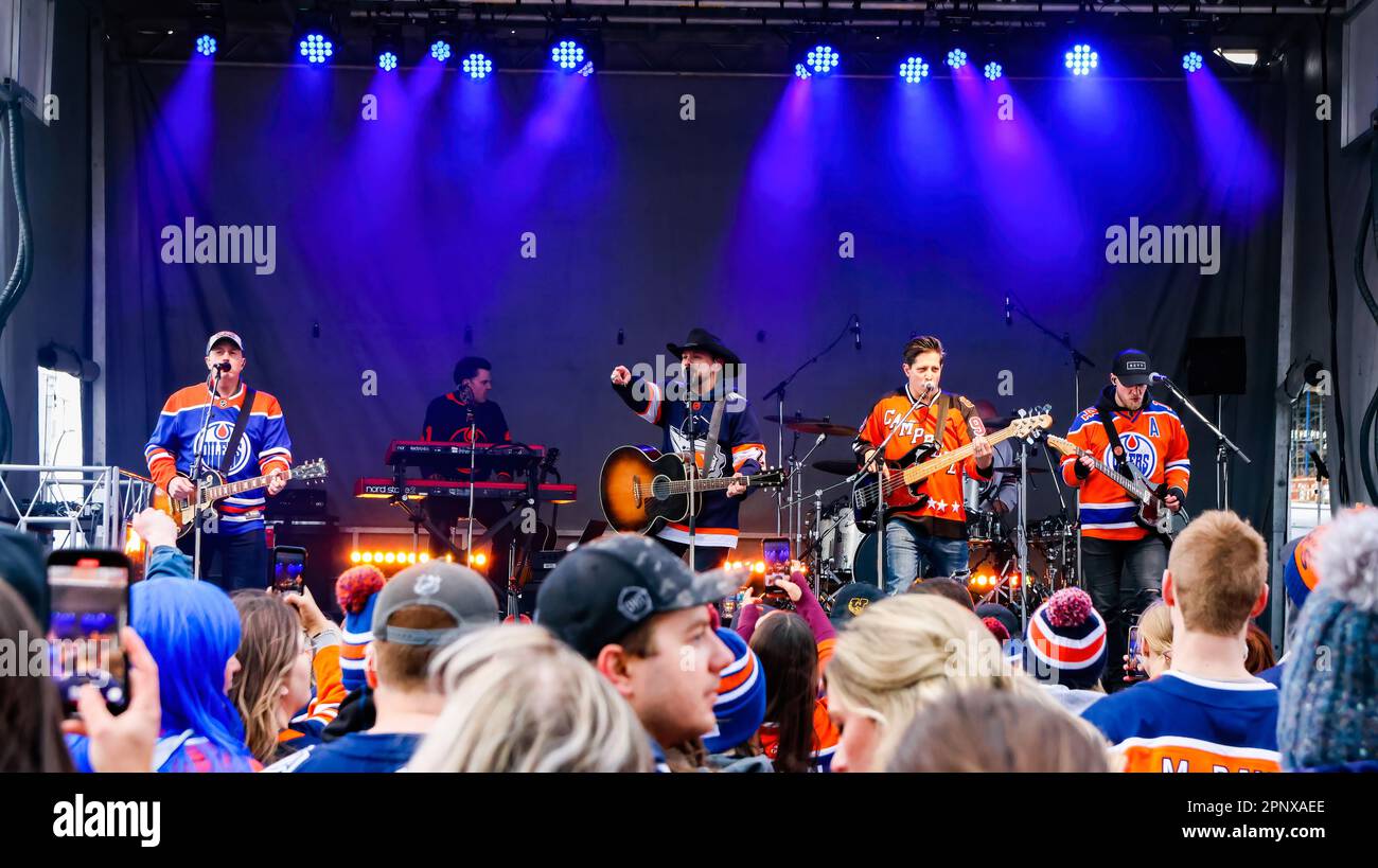 Edmonton, Canada. 19th Apr, 2023. 3x Juno award and 22x Canadian ...