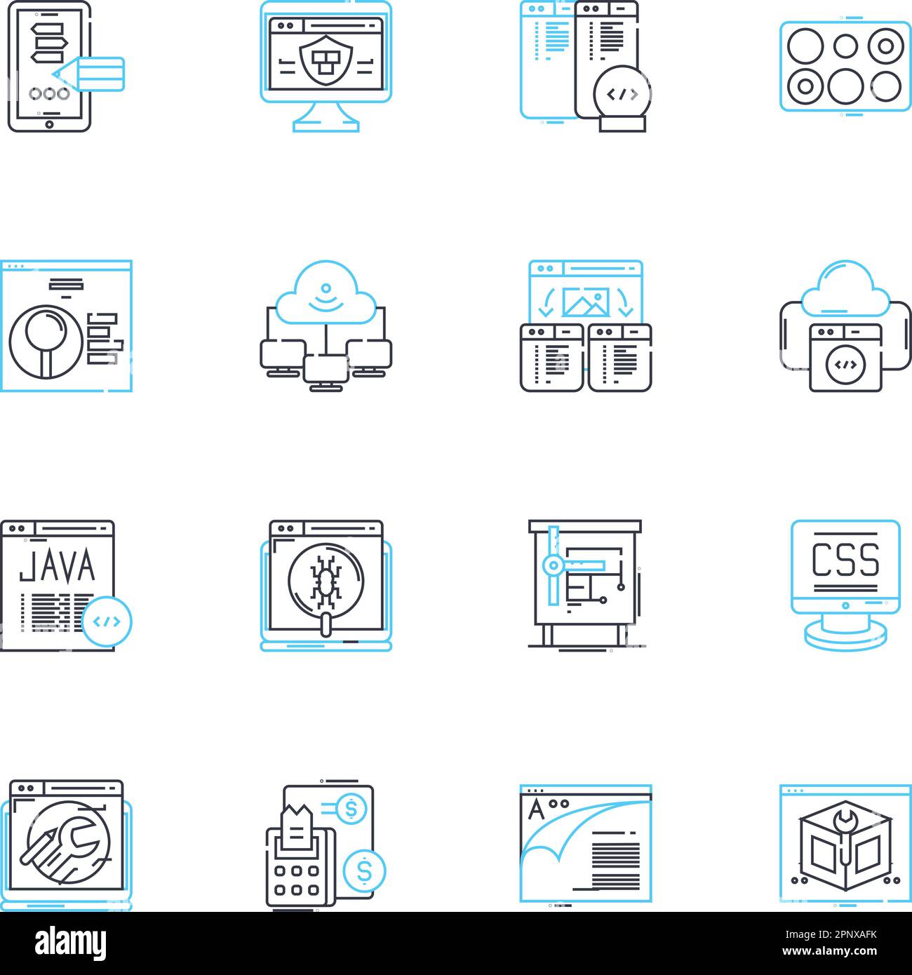 Emergency preparedness icons hi-res stock photography and images - Alamy