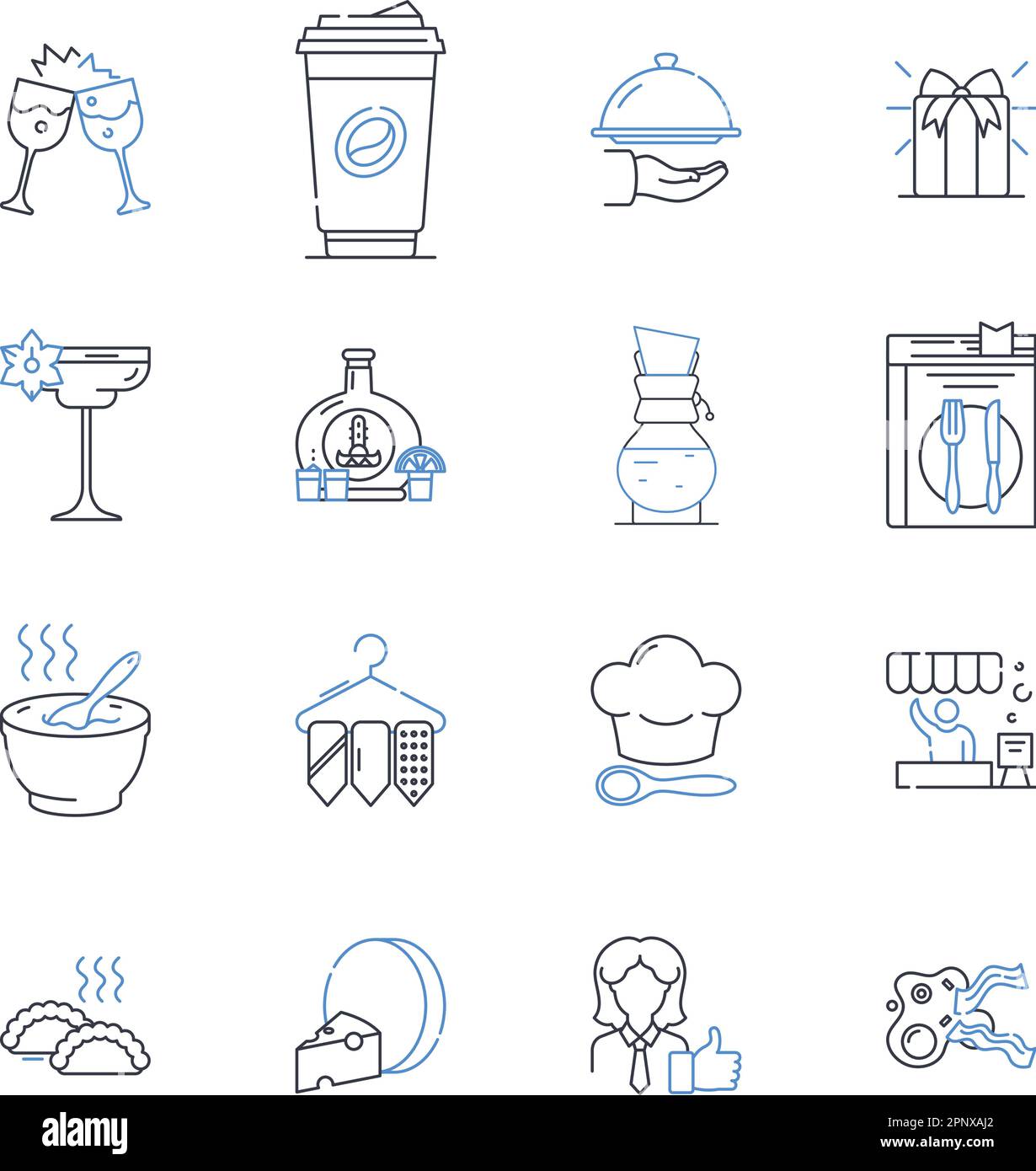 Produce market line icons collection. Fresh, Organic, Local, Fruits ...