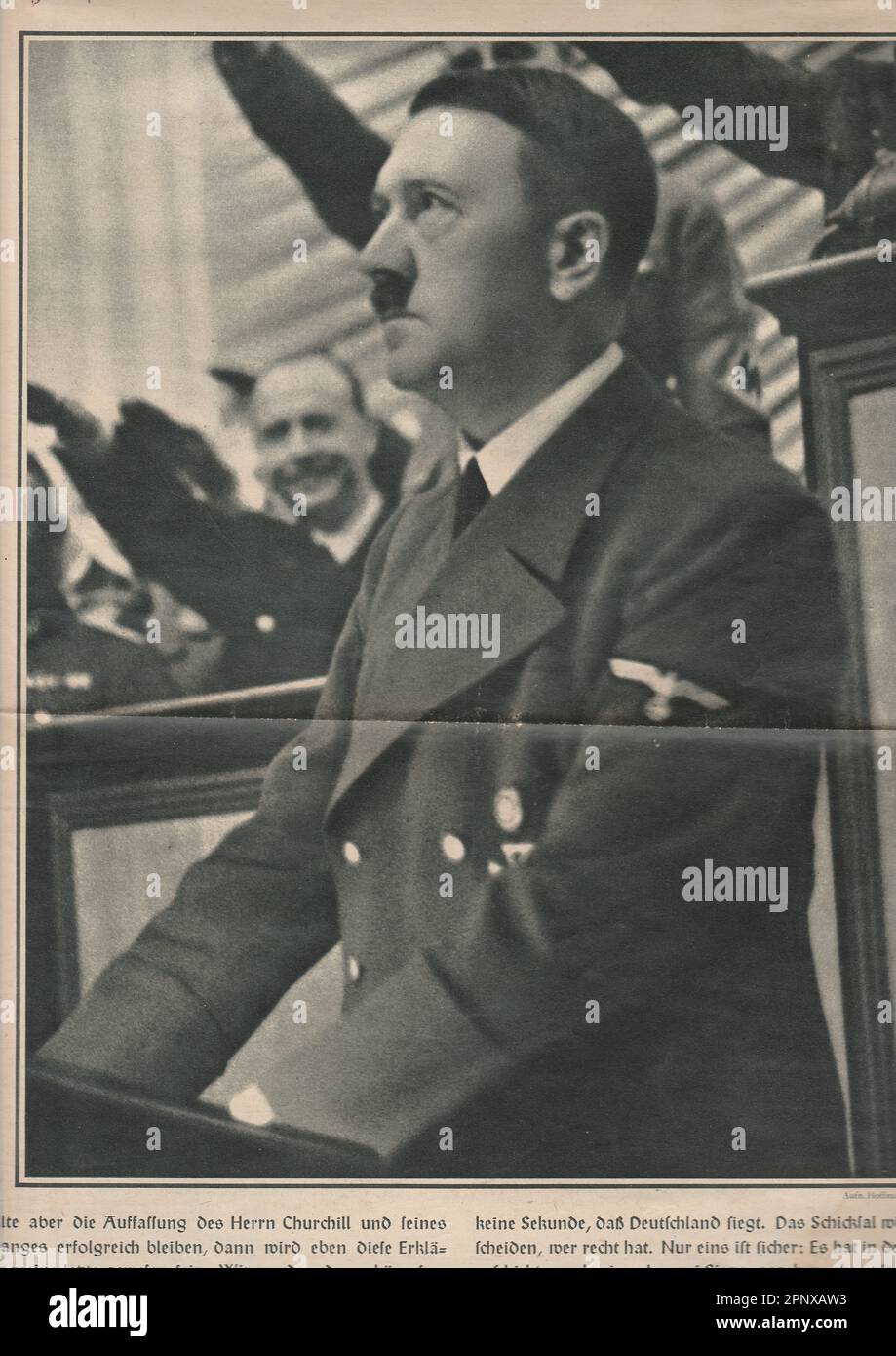 Portrait picture adolf hitler hi-res stock photography and images - Alamy