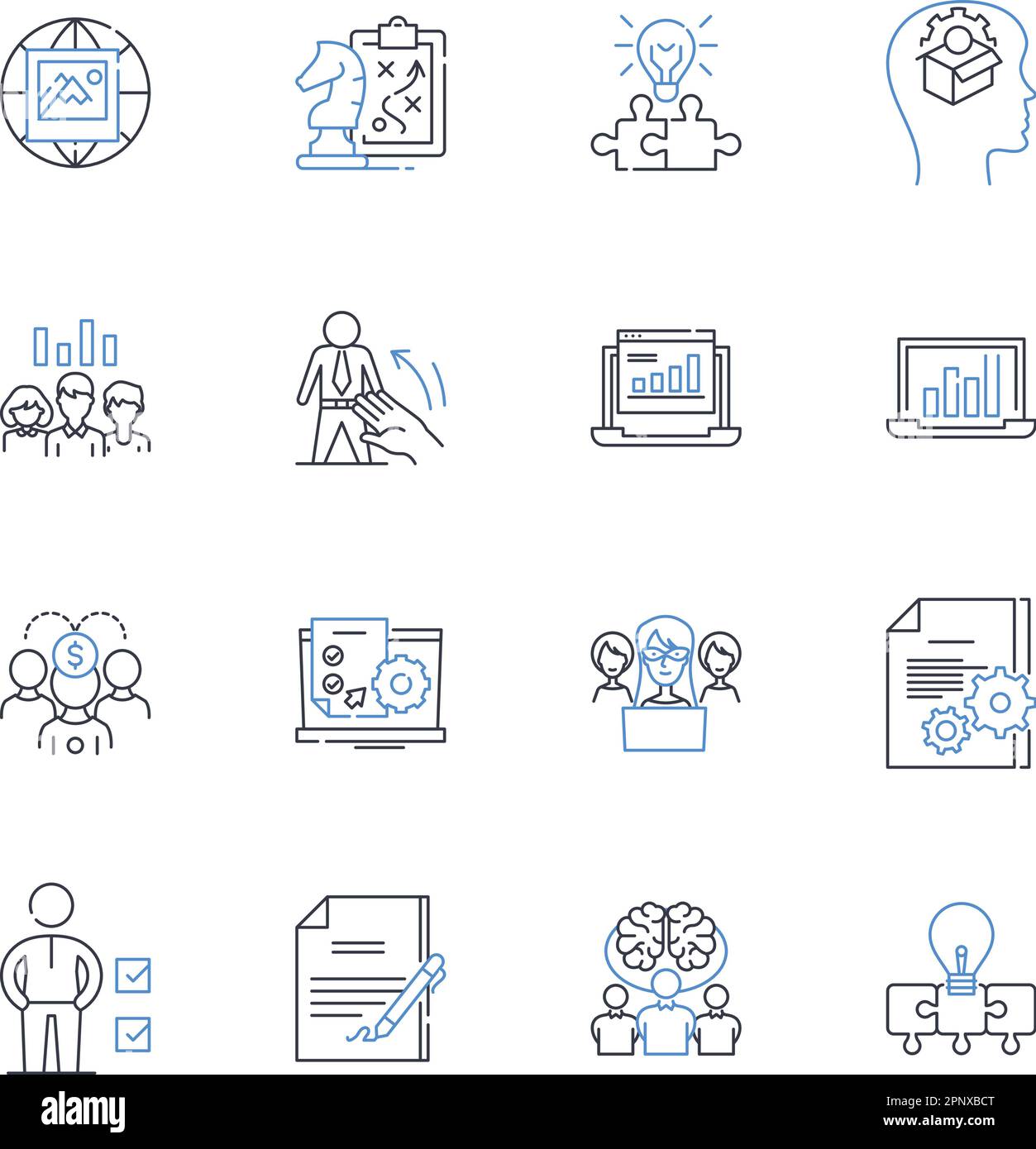 Mtary influx line icons collection. Energy, Frequency, Spiritual ...