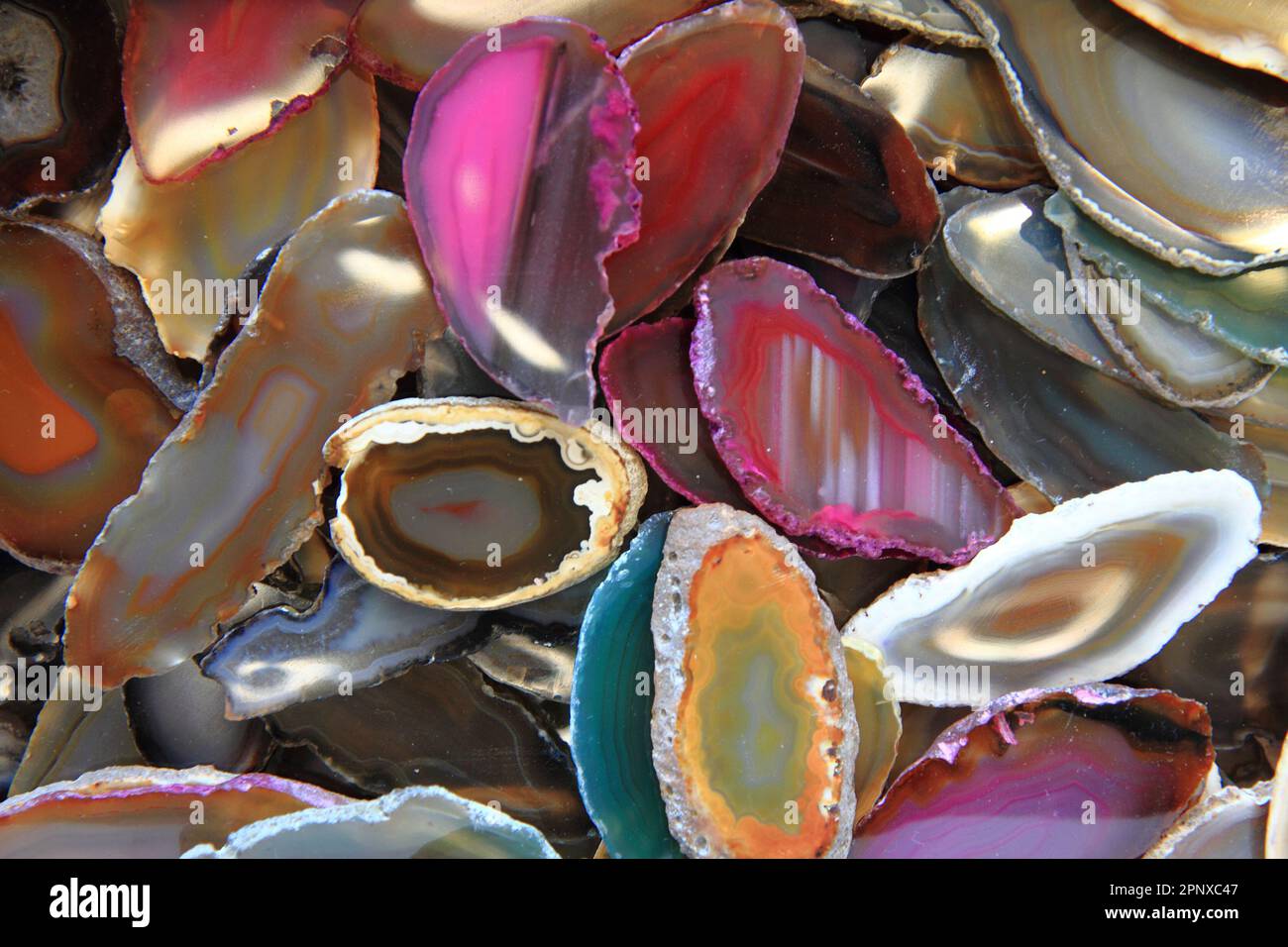 color agates mineral texture as nice natural background Stock Photo - Alamy