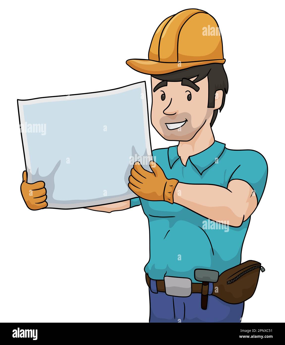 Cartoon Construction Gloves