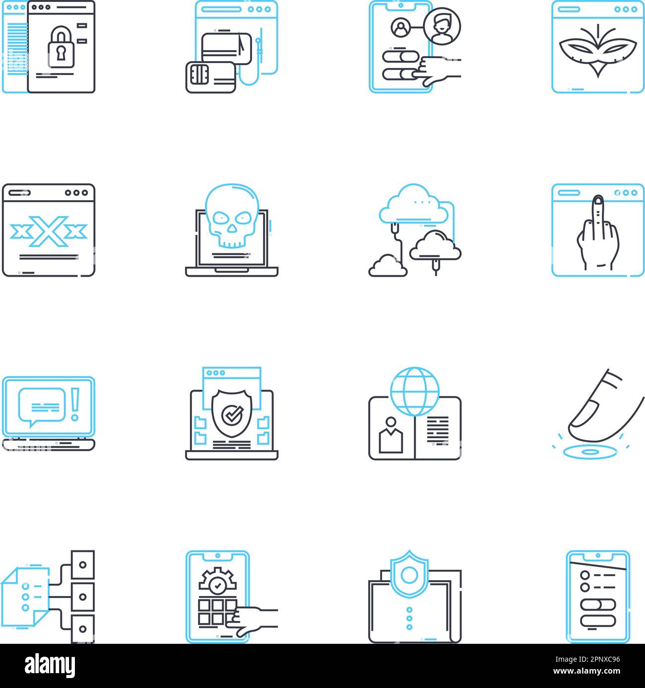 Safety linear icons set. Protection, Security, Sanctuary, Assurance ... Safety linear icons set. Protection, Security, Sanctuary, Assurance ...
