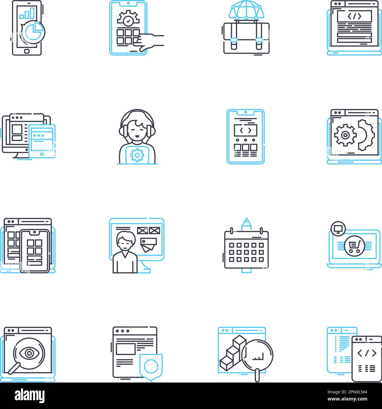 Micro segmentation Stock Vector Images - Alamy