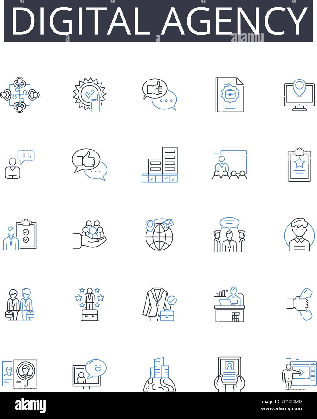 Digital transformation agency Cut Out Stock Images & Pictures - Alamy