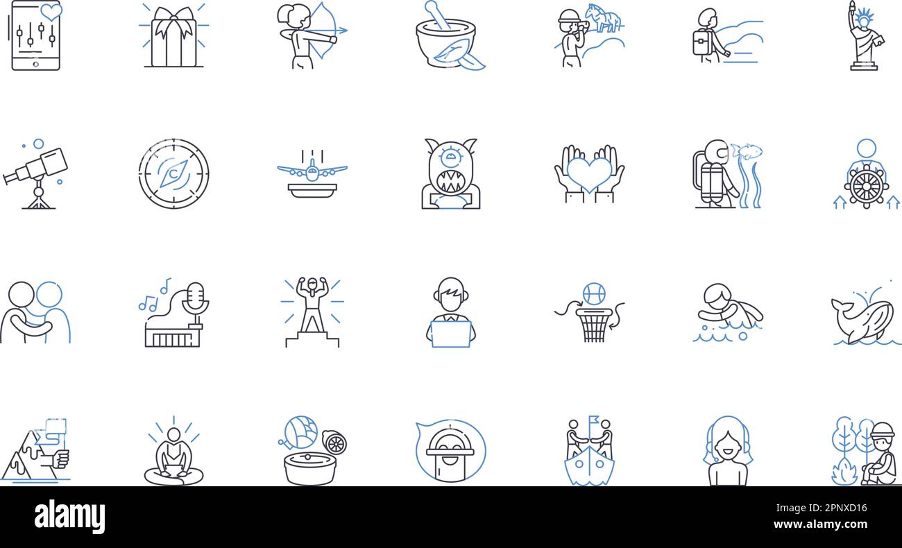 Food tourism line icons collection. Culinary, Gastronomy, Cuisine ... Food tourism line icons collection. Culinary, Gastronomy, Cuisine ...