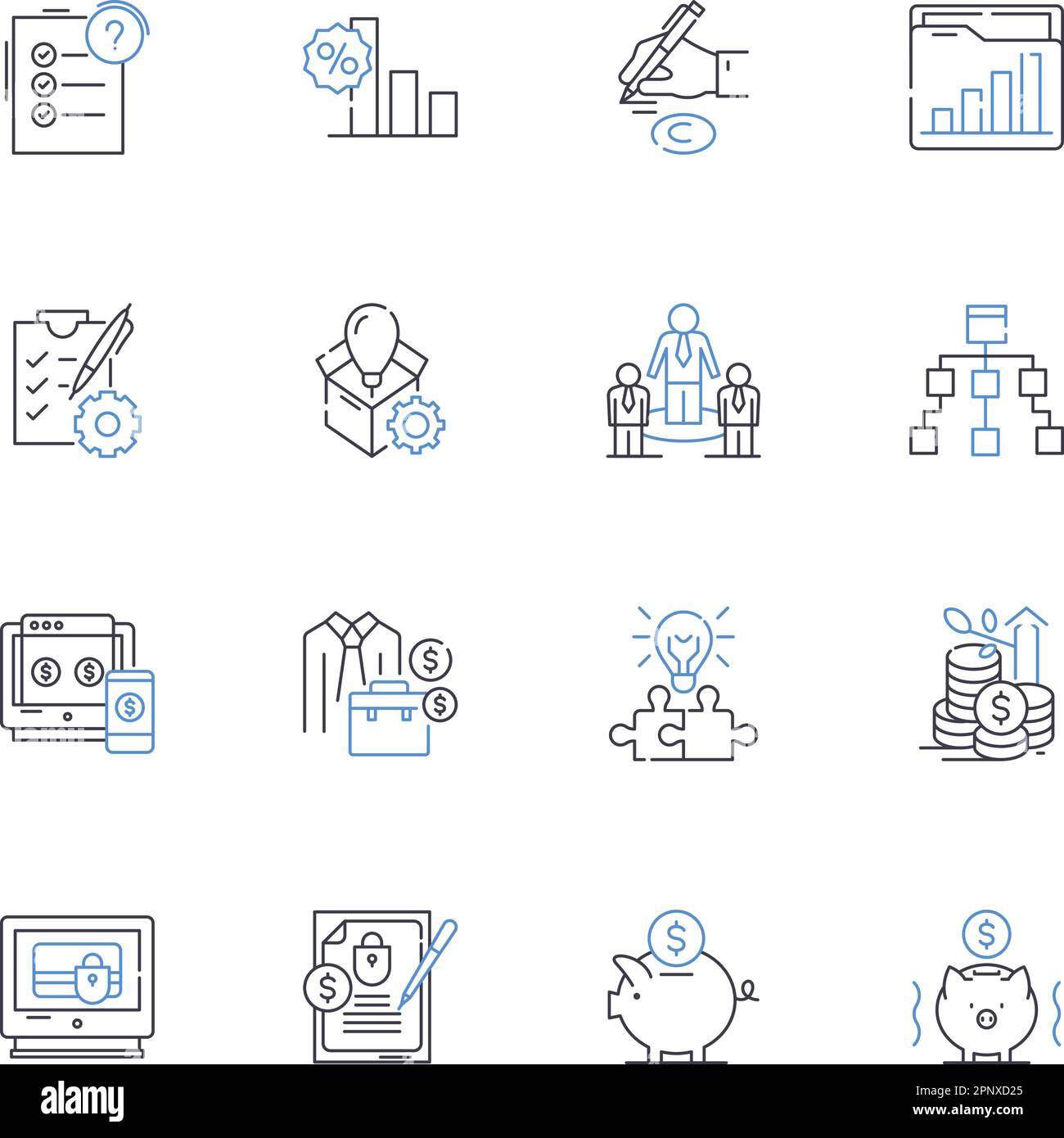 Poverty reduction line icons collection. Empowerment, Education ...