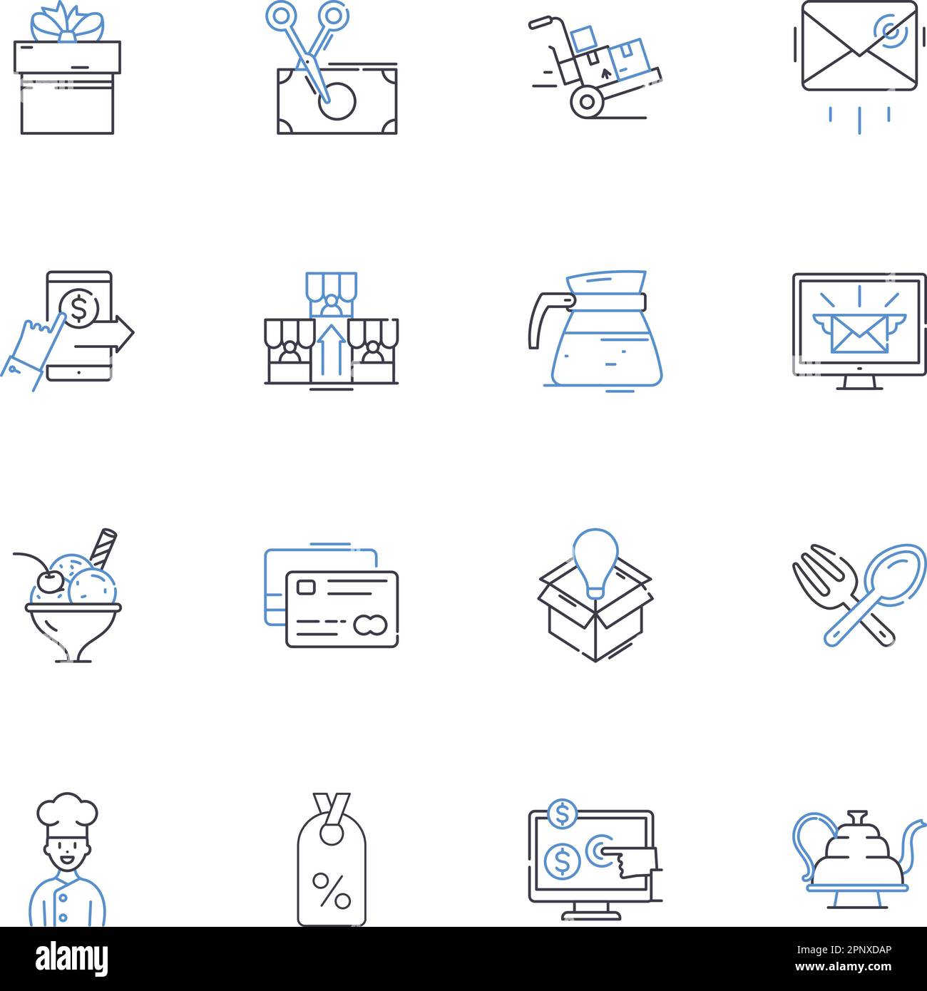 Warehouse line icons collection. Storage, Inventory, Logistics ...