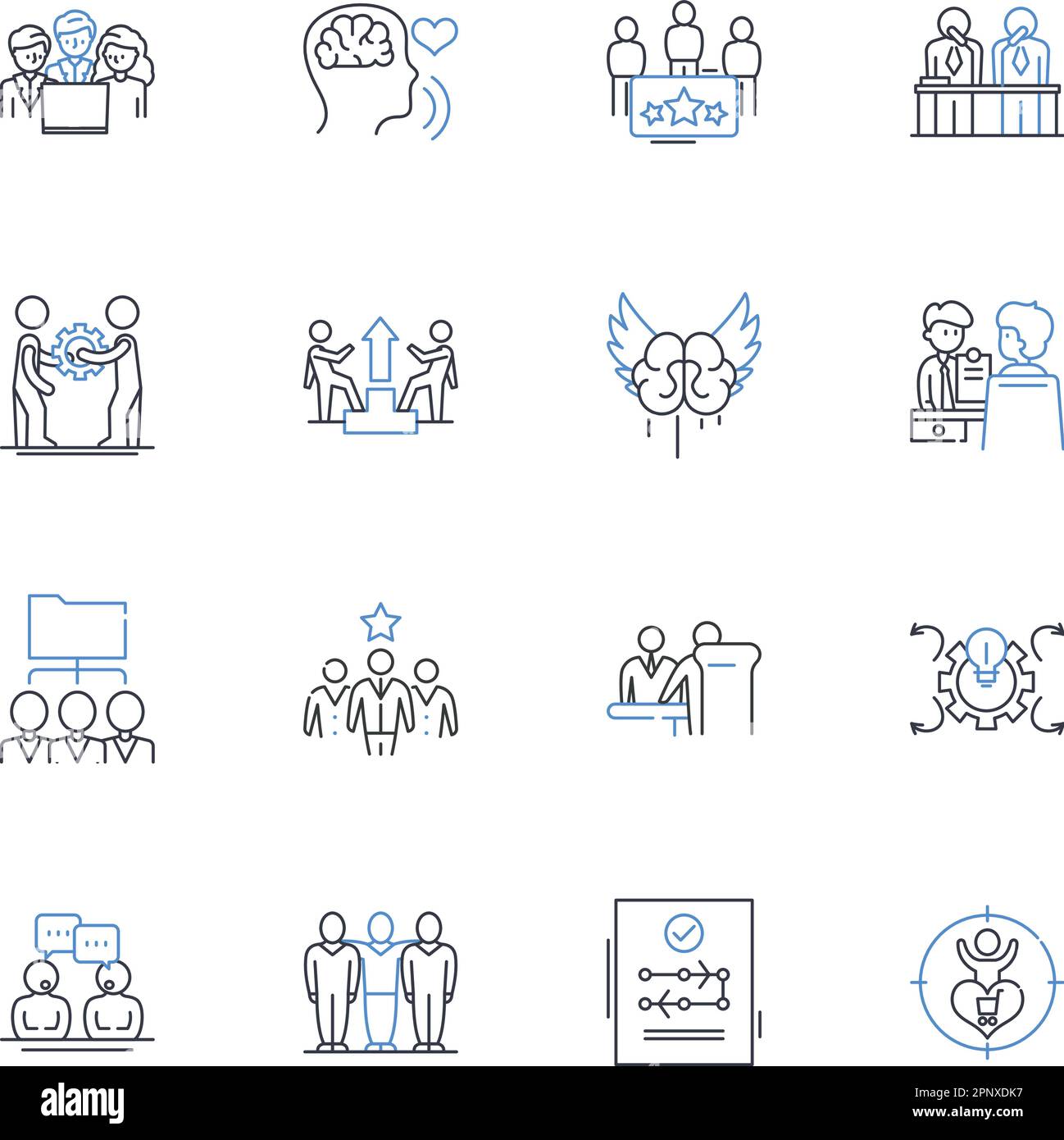 Confederation posse line icons collection. Unity, Strength, Loyalty ...