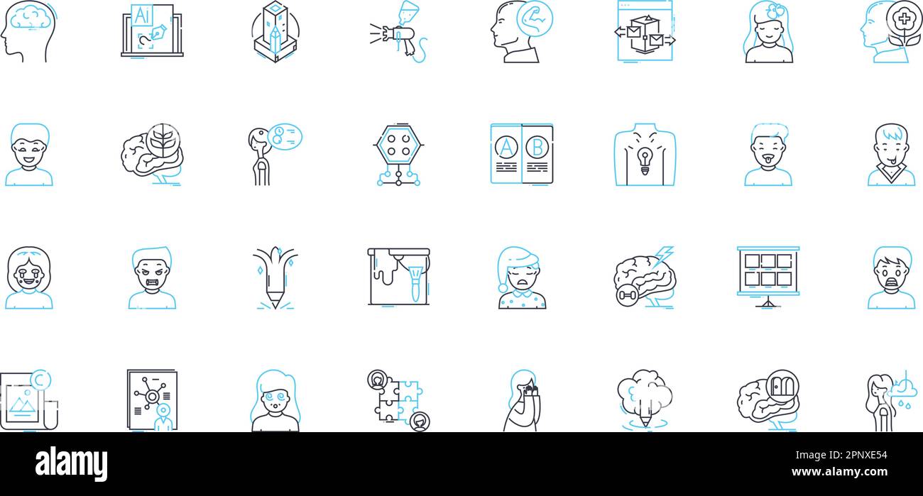 Environmental sustainability linear icons set. Renewability ...