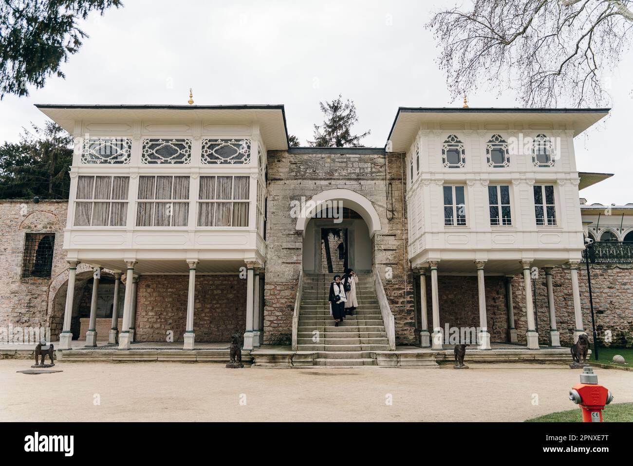 topkapi Palace, Istanbul, Turkey, June 2022 buildings in the fourth ...