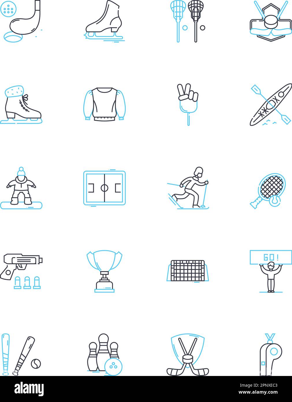 Rejuvenation linear icons set. Revitalization, Renewal, Refreshment ...