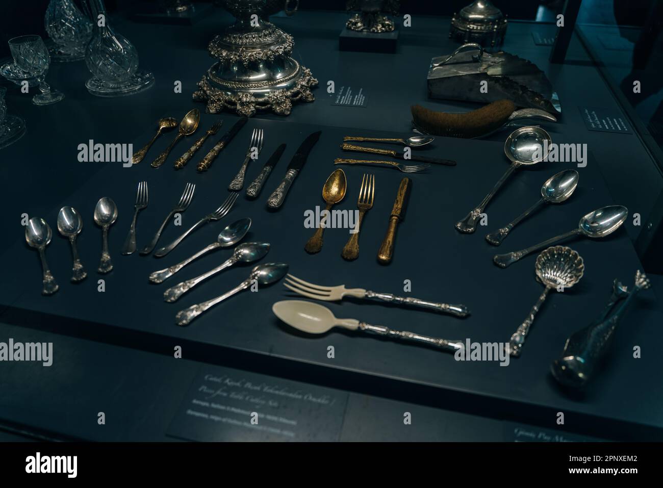 Istanbul, Turkey - January 2023 Interiors and exhibits in Topkapi ...