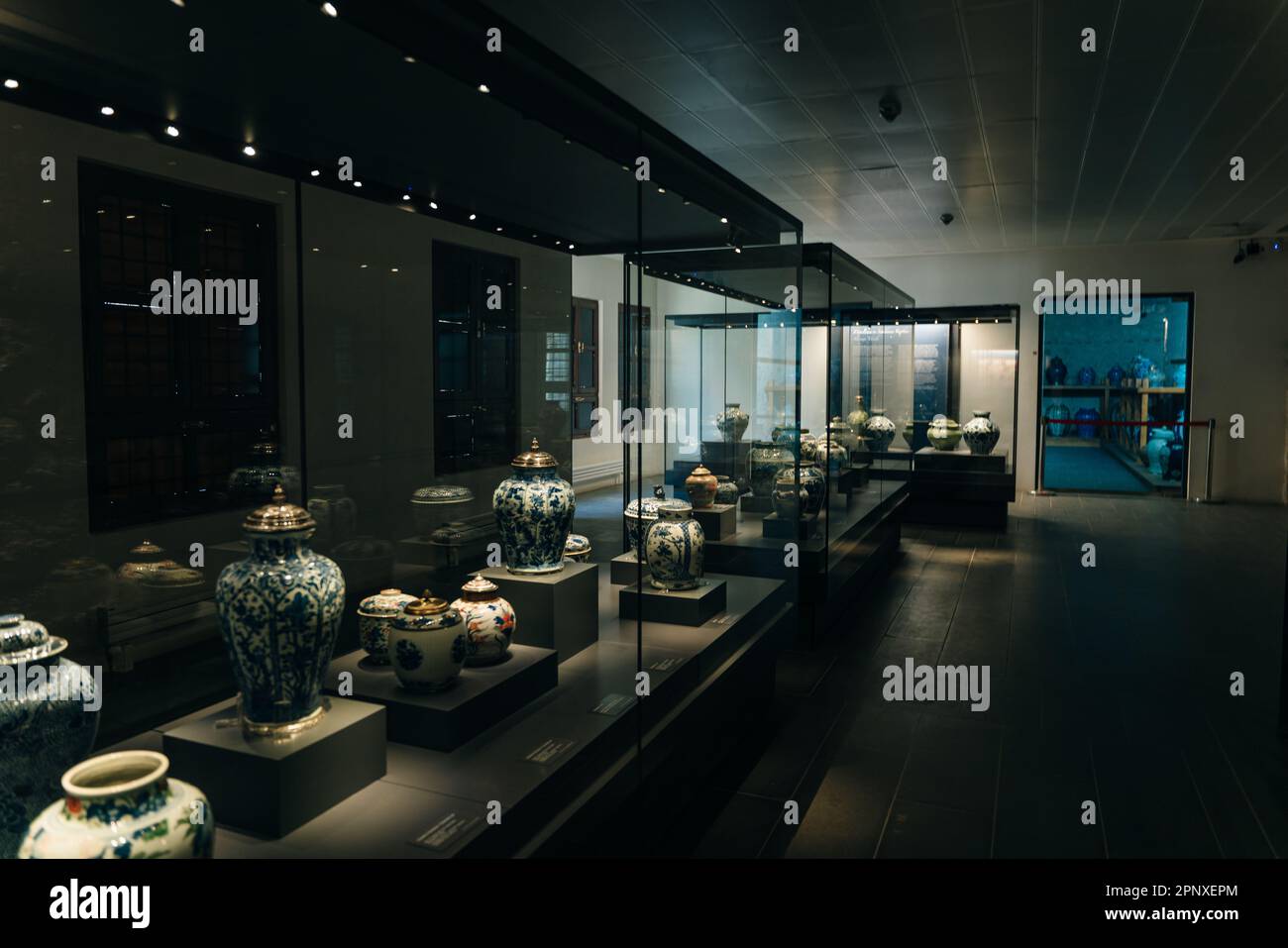 Istanbul, Turkey - January 2023 Interiors and exhibits in Topkapi ...