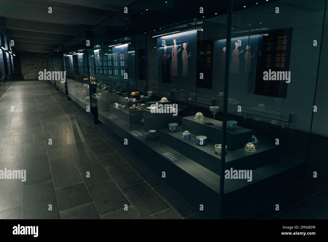 Istanbul, Turkey - January 2023 Interiors and exhibits in Topkapi ...