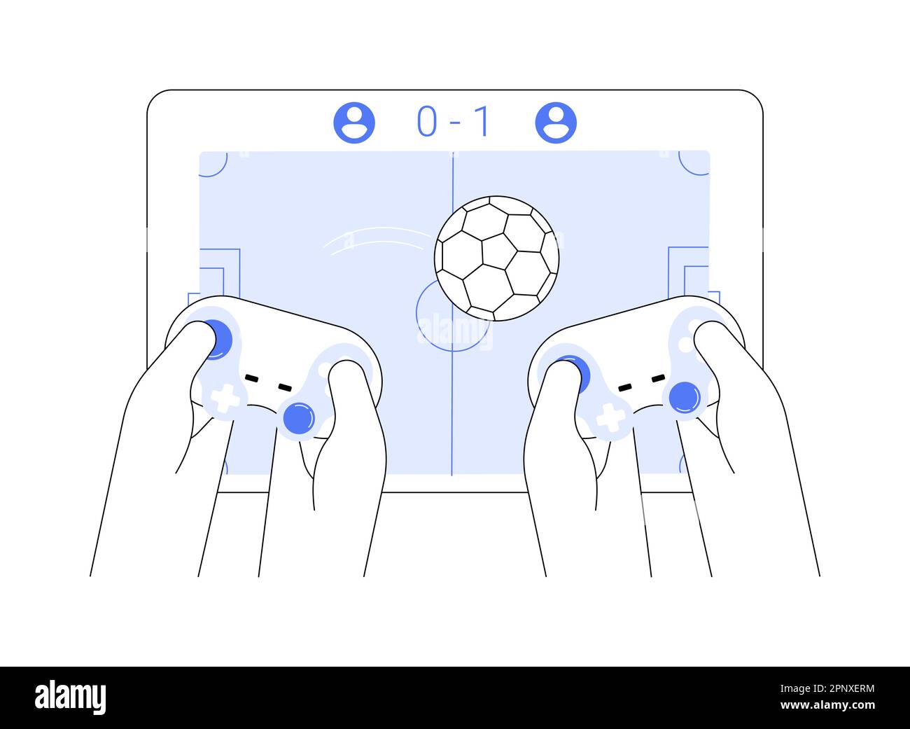 Sports games abstract concept vector illustration Stock Vector Image ...