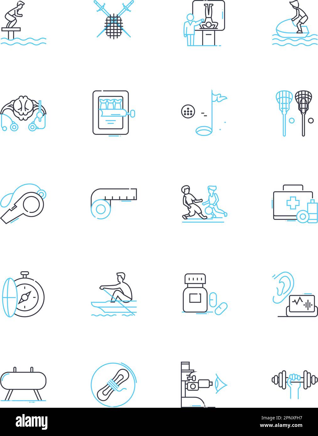 Serene mindset linear icons set. Tranquility, Calmness, Peace, Serenity ...