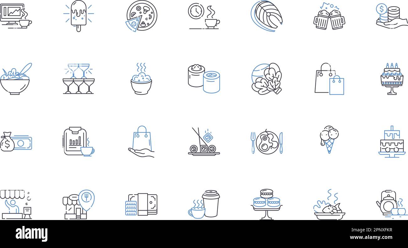 Lounge control line icons collection. Relaxation, Comfort, Atmosphere ...