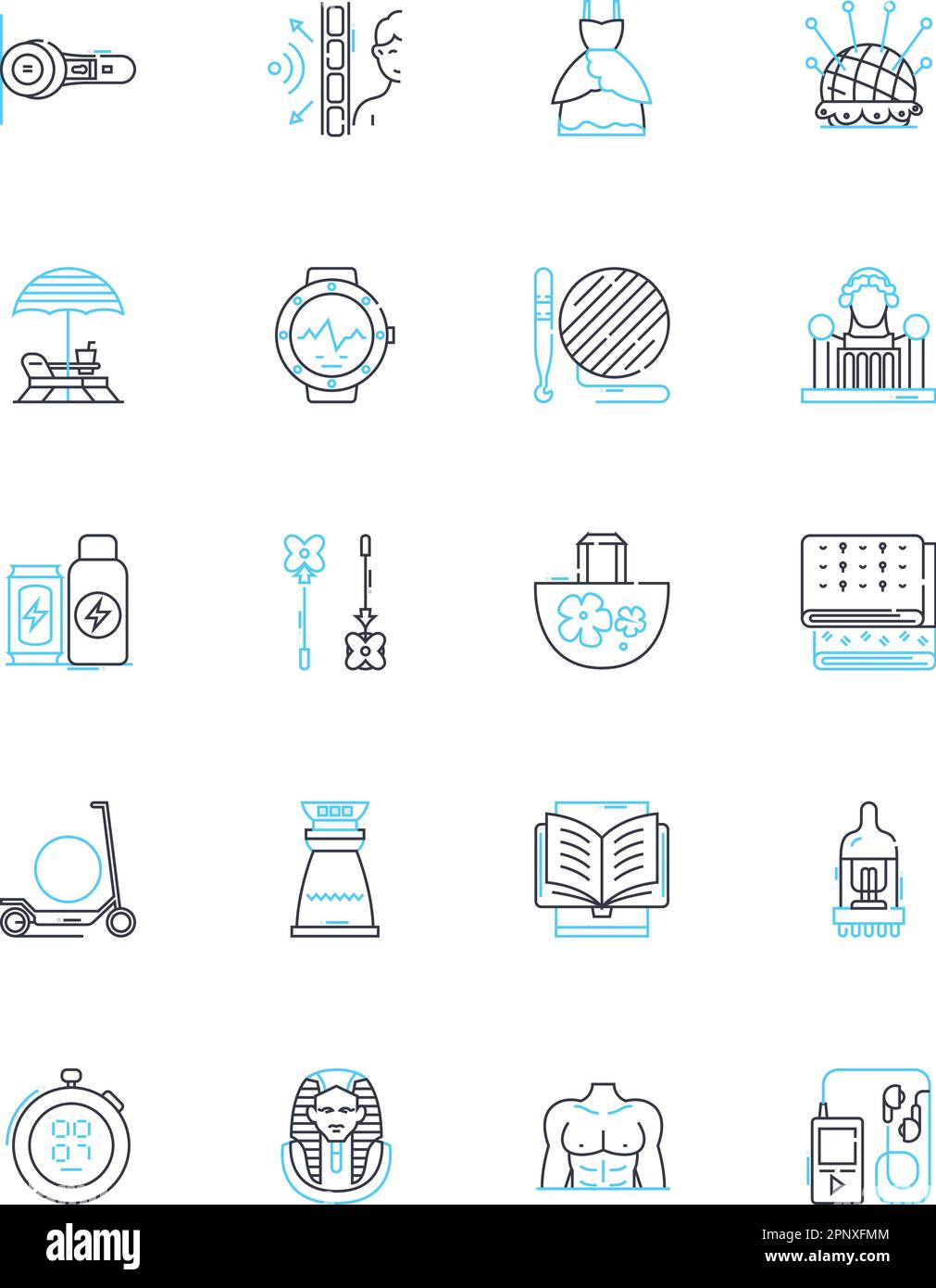 Insight Huddles linear icons set. Collaboration, Empowerment, Agile ...