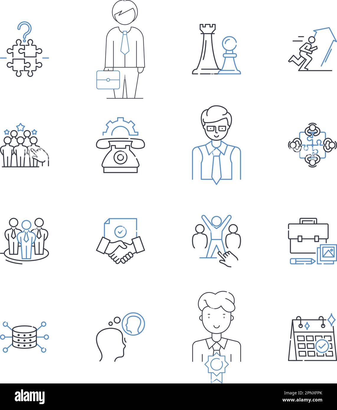 Visitors center line icons collection. Information, Maps, Brochures ...