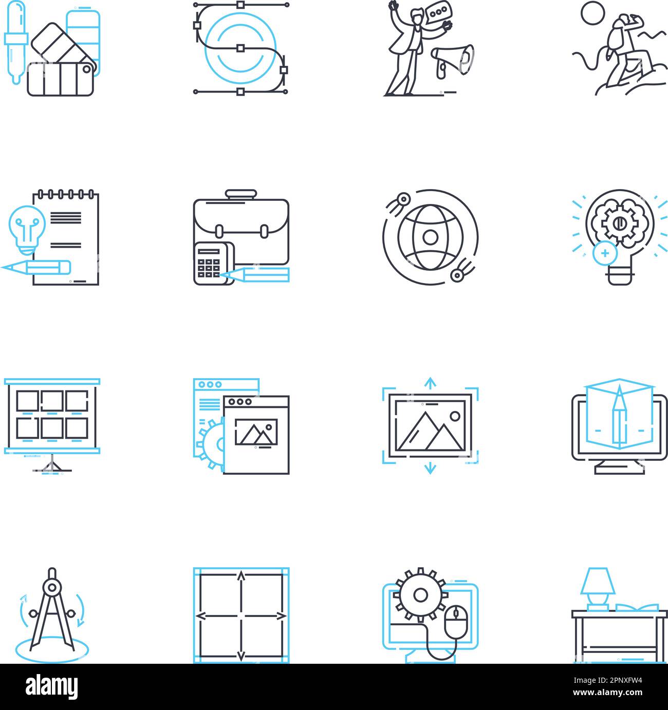 Seminary linear icons set. Faith, Education, Theology, Discipleship ...