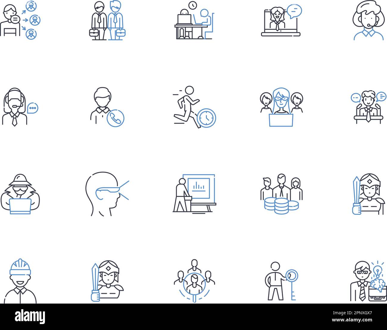 Managerial assistant Stock Vector Images - Alamy