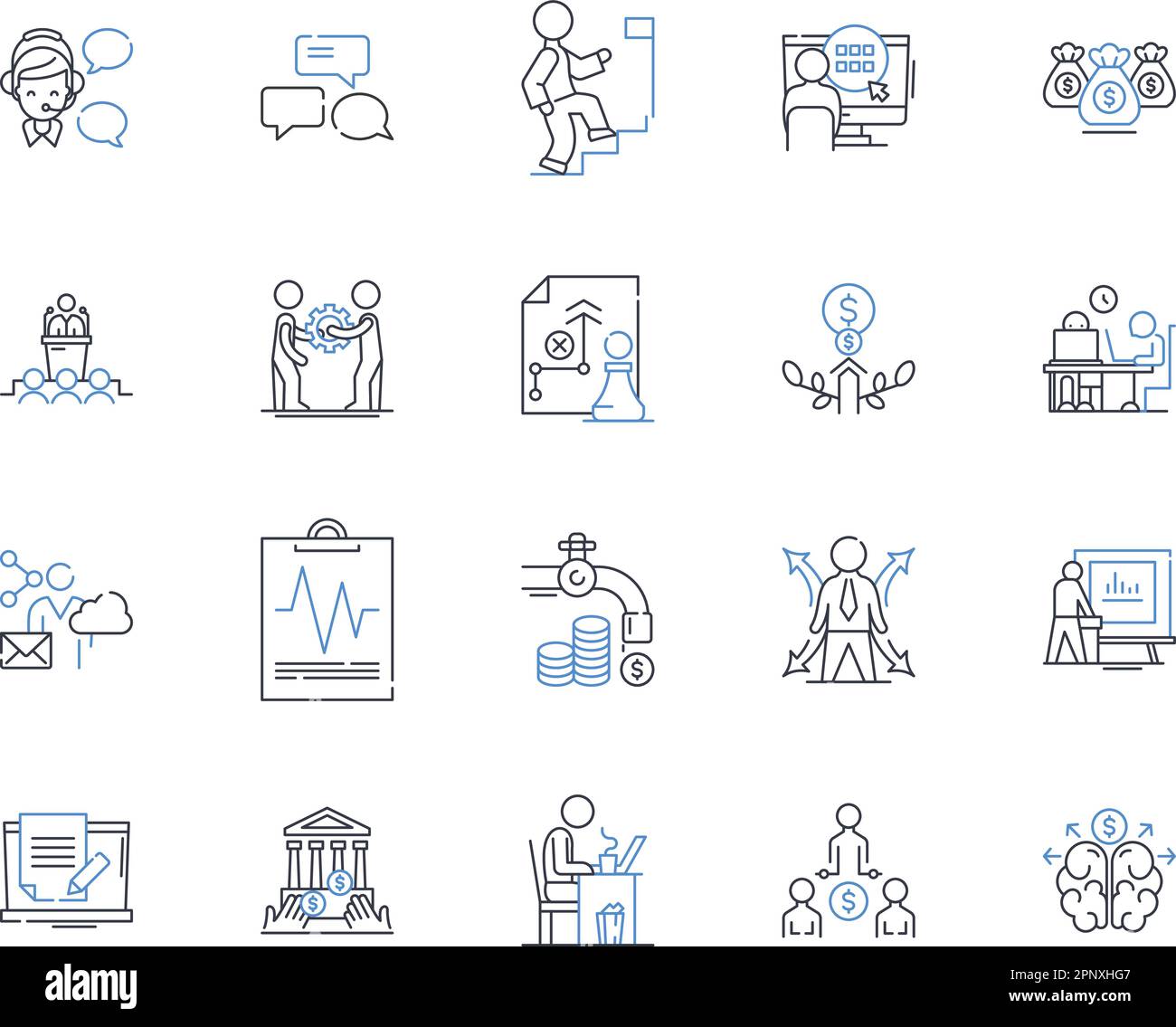 Employee expansion line icons collection. Recruitment, Hiring ... Employee expansion line icons collection. Recruitment, Hiring ...