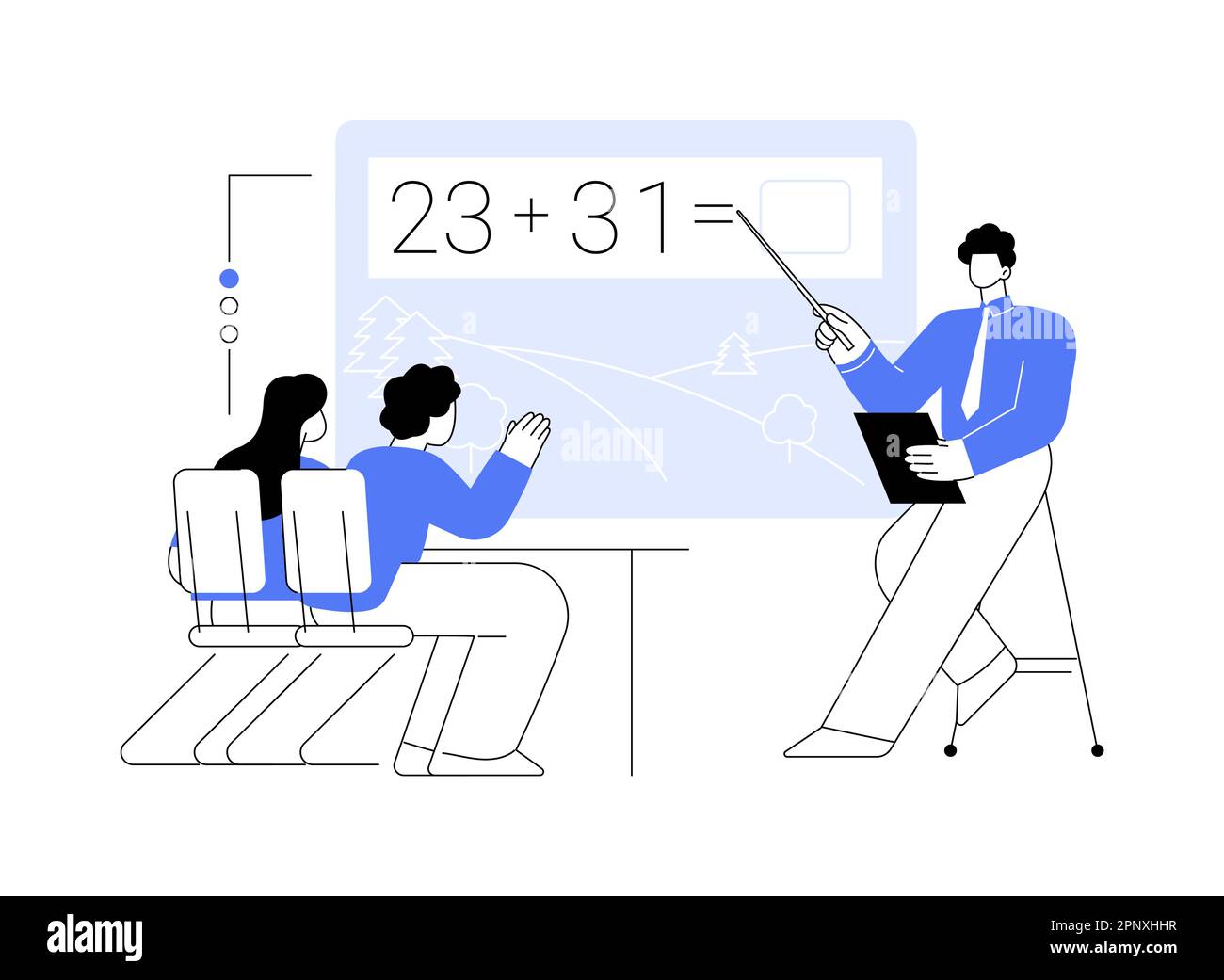 Digital display abstract concept vector illustration Stock Vector Image ...