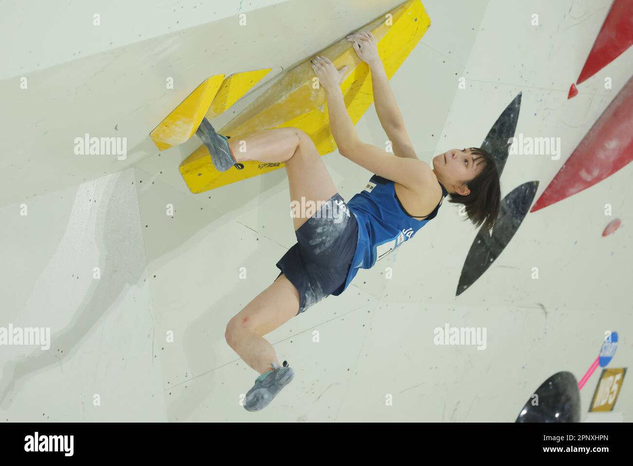 Tokyo, Japan. 21st Apr, 2023. Melody Sekikawa (JPN) Sports Climbing ...