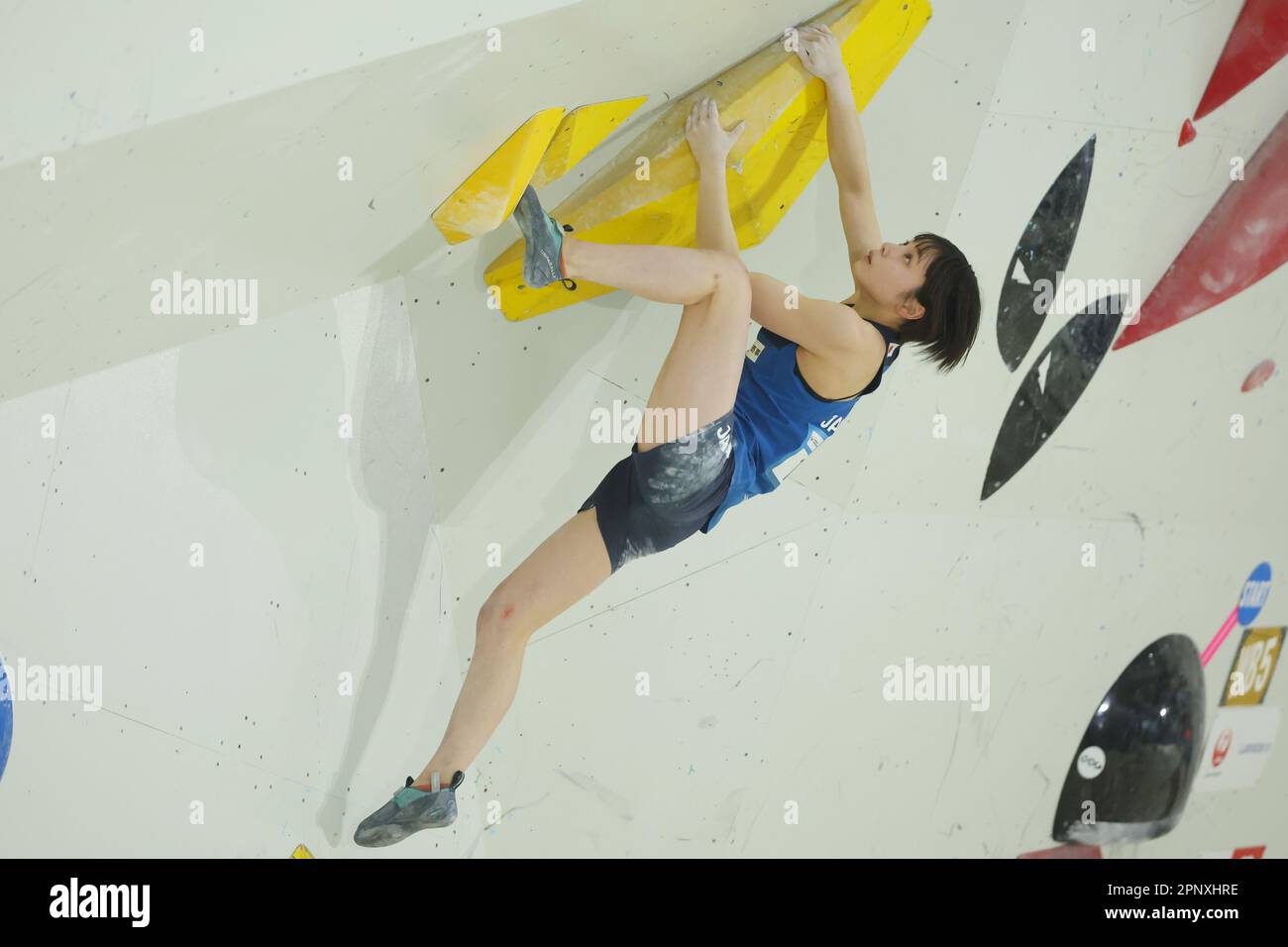 Tokyo, Japan. 21st Apr, 2023. Melody Sekikawa (JPN) Sports Climbing ...