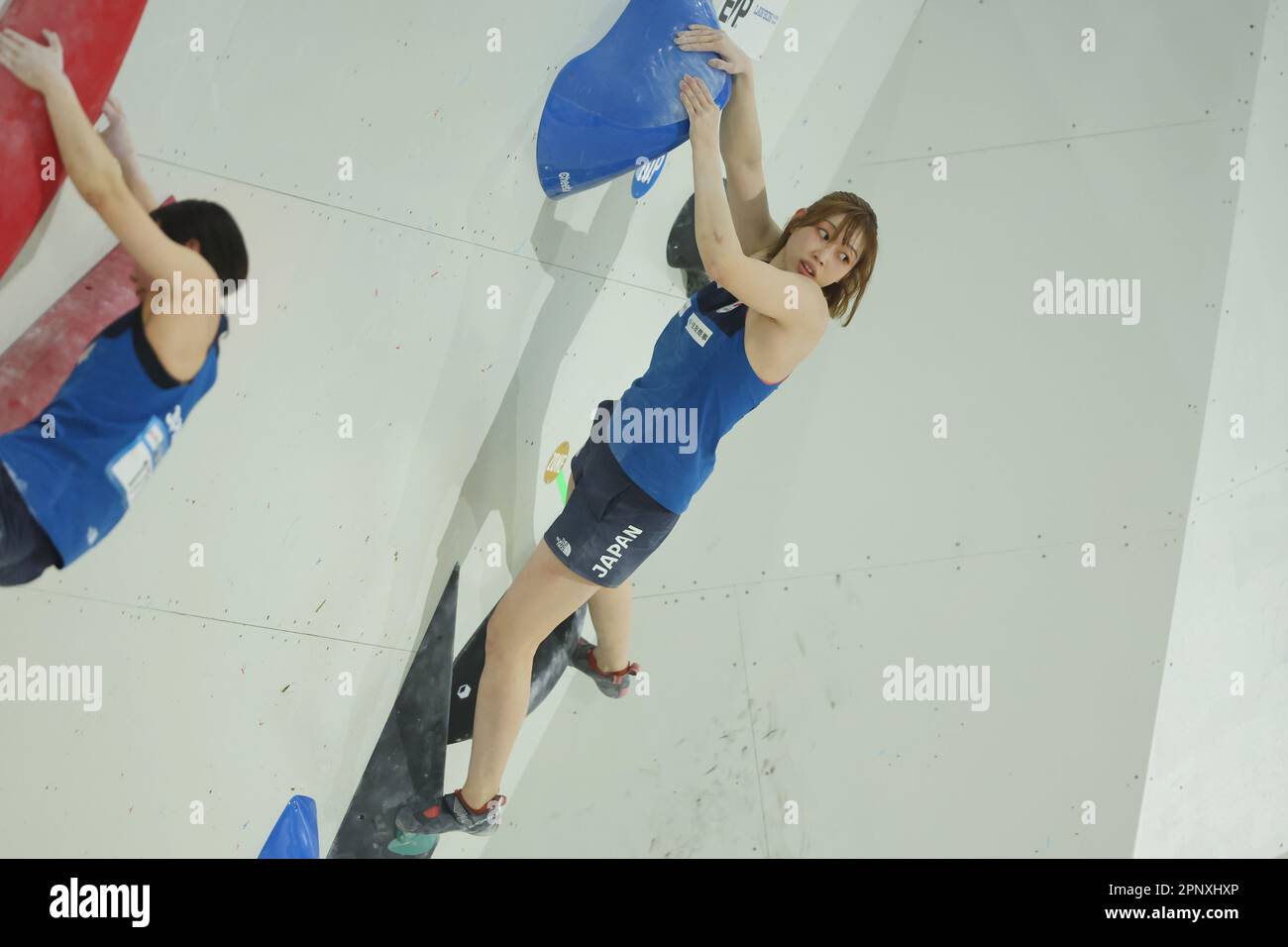 Tokyo, Japan. 21st Apr, 2023. Ryu Nakagawa (JPN) Sports Climbing : IFSC ...