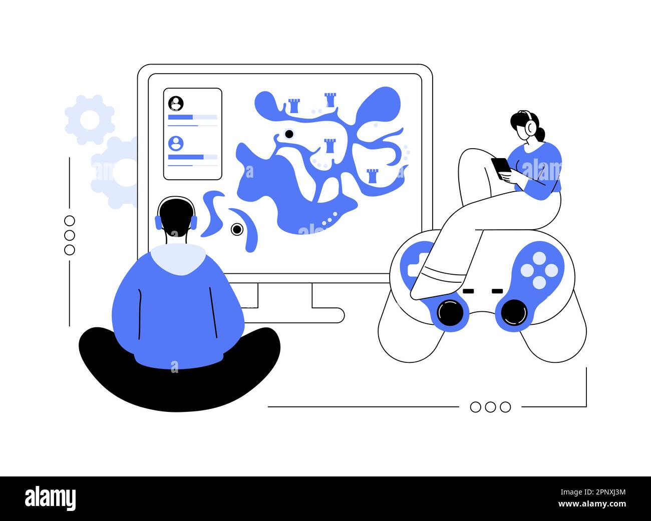 Massive multiplayer online role playing game hi-res stock photography ...