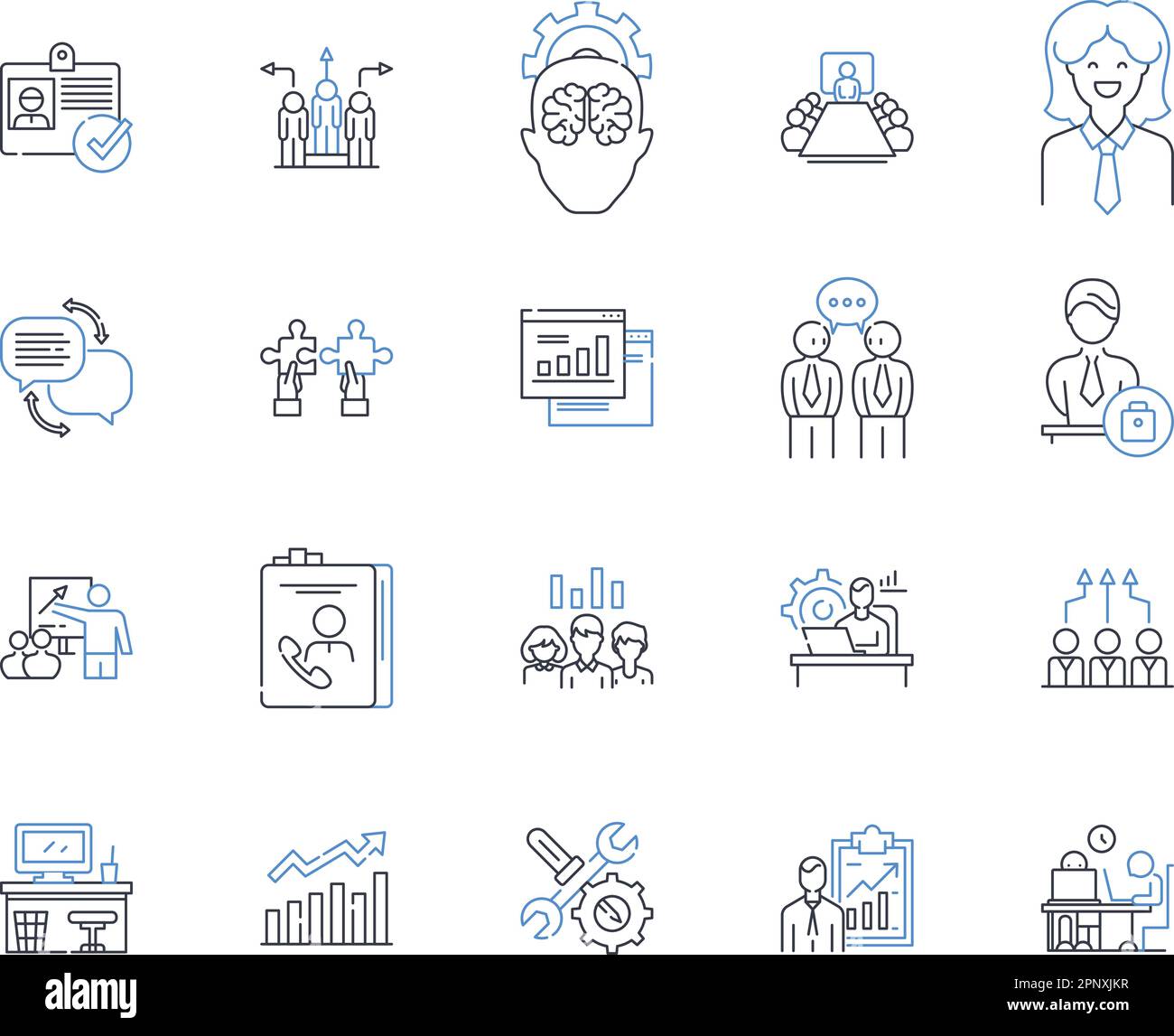 Oversight Committee line icons collection. Governance, Supervision, Compliance, Scrutiny ...