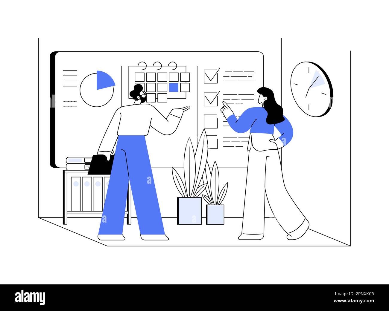 Task management abstract concept vector illustration Stock Vector Image ...