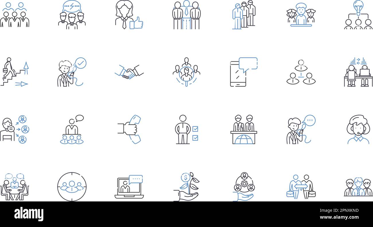 Supporting society line icons collection. Empowerment, Philanthropy ...