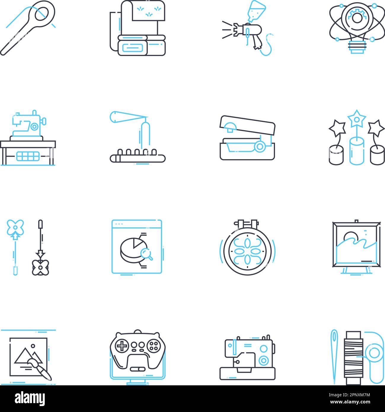 Thrift store linear icons set. Vintage, Secondhand, Bargain, Used ...