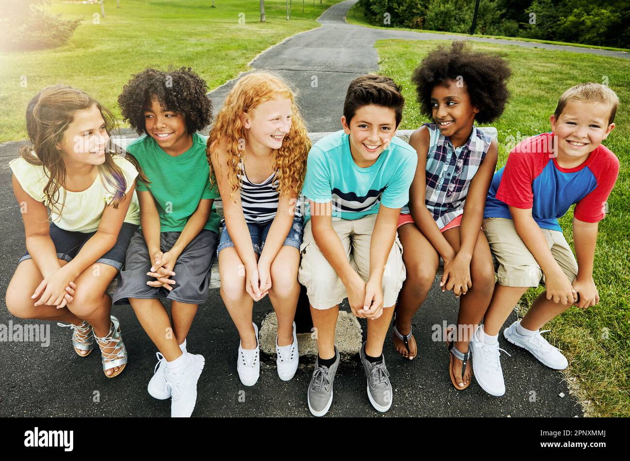 Lifes greatest treasure is friendship. a group of diverse and happy ...