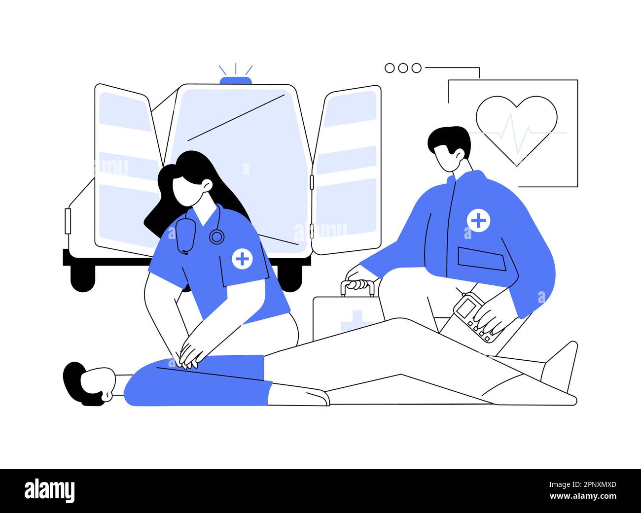 CPR abstract concept vector illustration Stock Vector Image & Art - Alamy